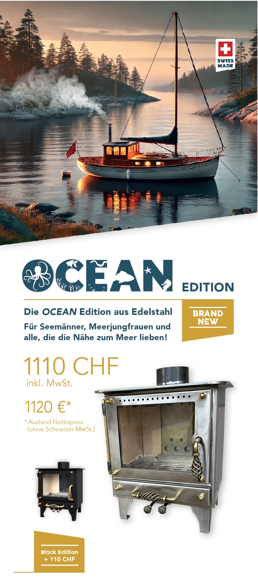 Tiny Stove – der kleinste Holzofen der Welt – Der handgefertigte ...
